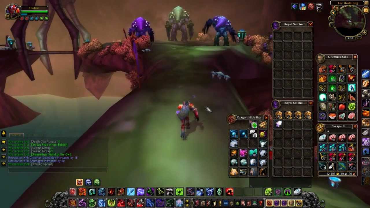 Danny Plays Wow:Quest for Purple Judgement 4 The Underbog - YouTube