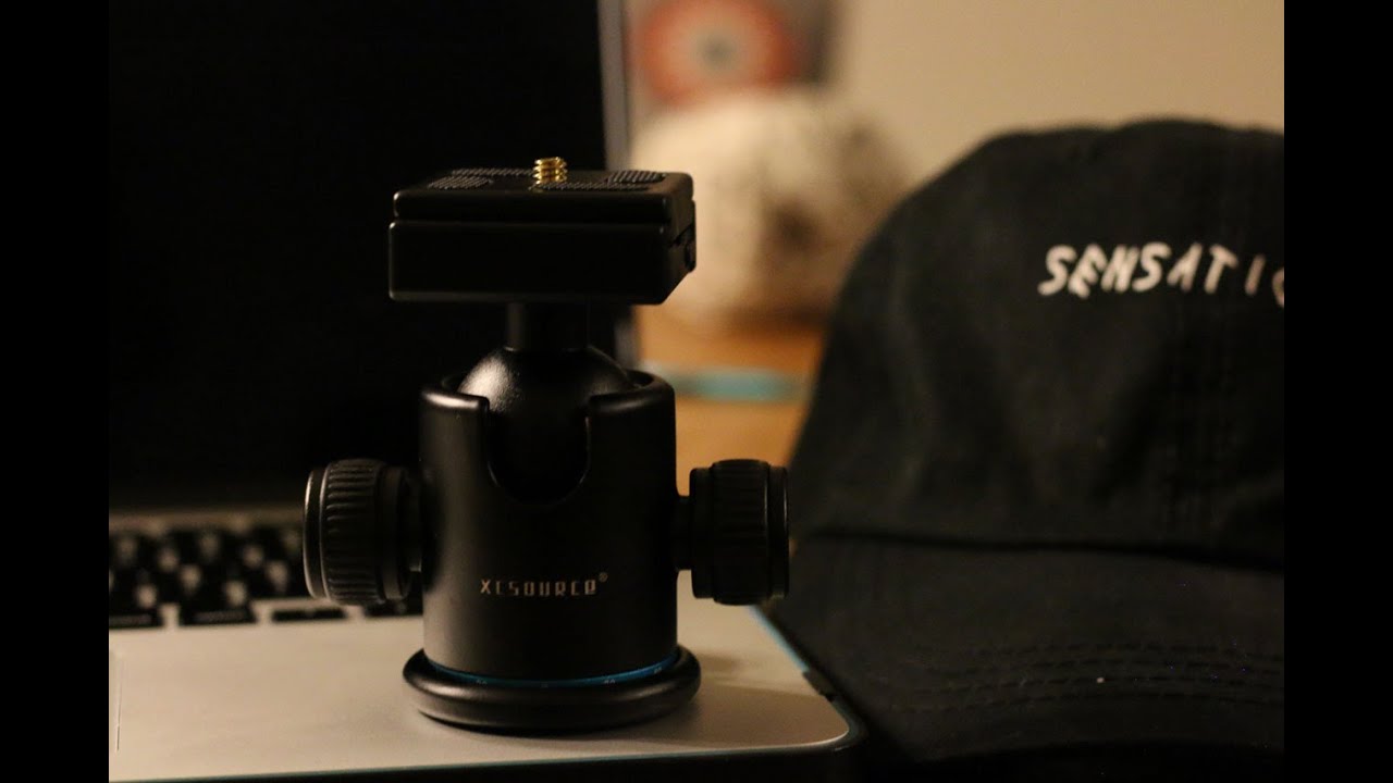 XCSource Pro All Metal Camera Tripod Ballhead Unboxing - YouTube