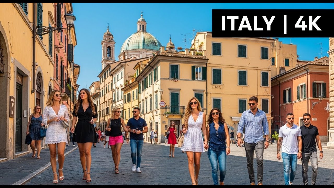 Walking Tour of Italy 🇮🇹 4K Ultra HD – Rome, Venice, Florence, Amalfi ...