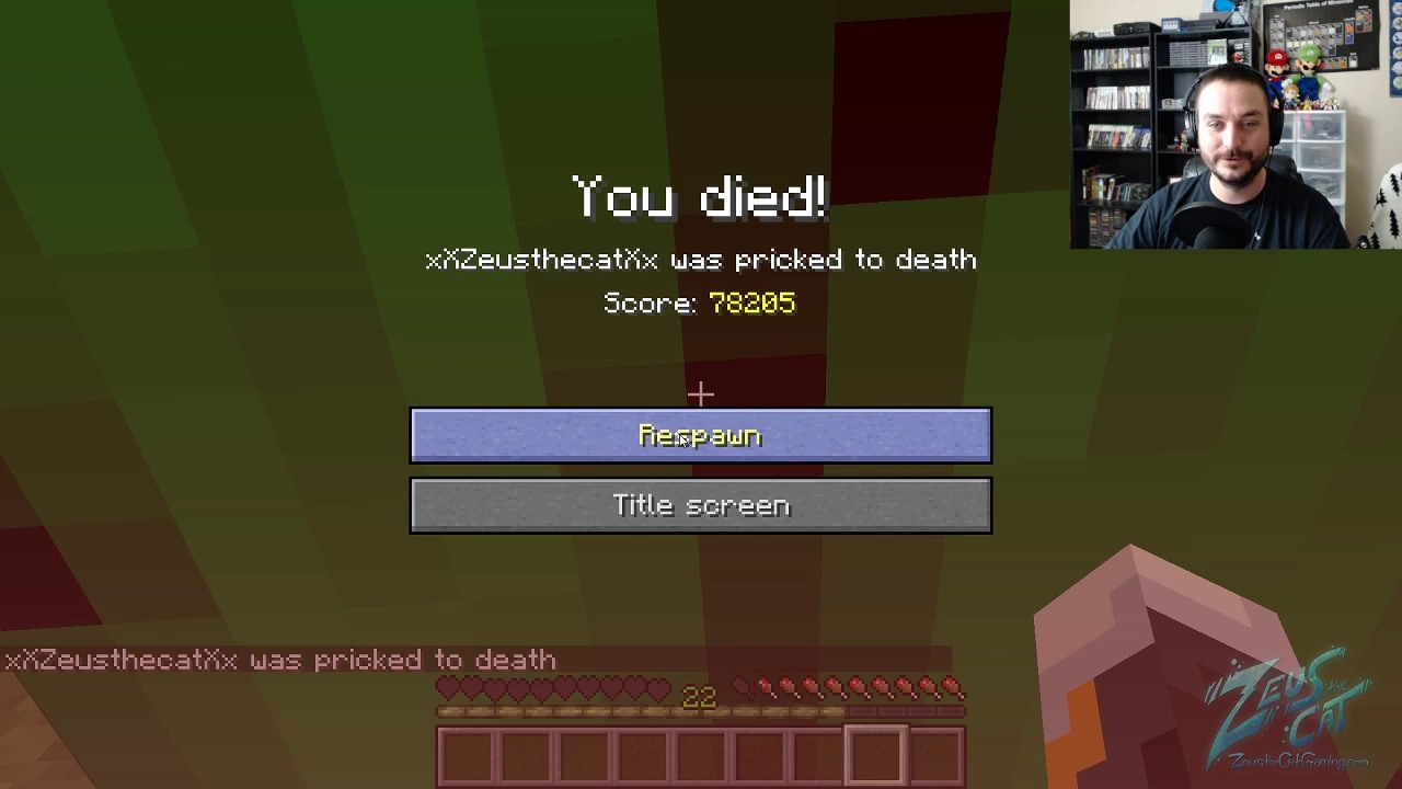 Minecraft - Death By Cactus - YouTube