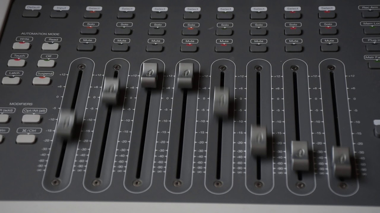 Digidesign 003 test video - YouTube