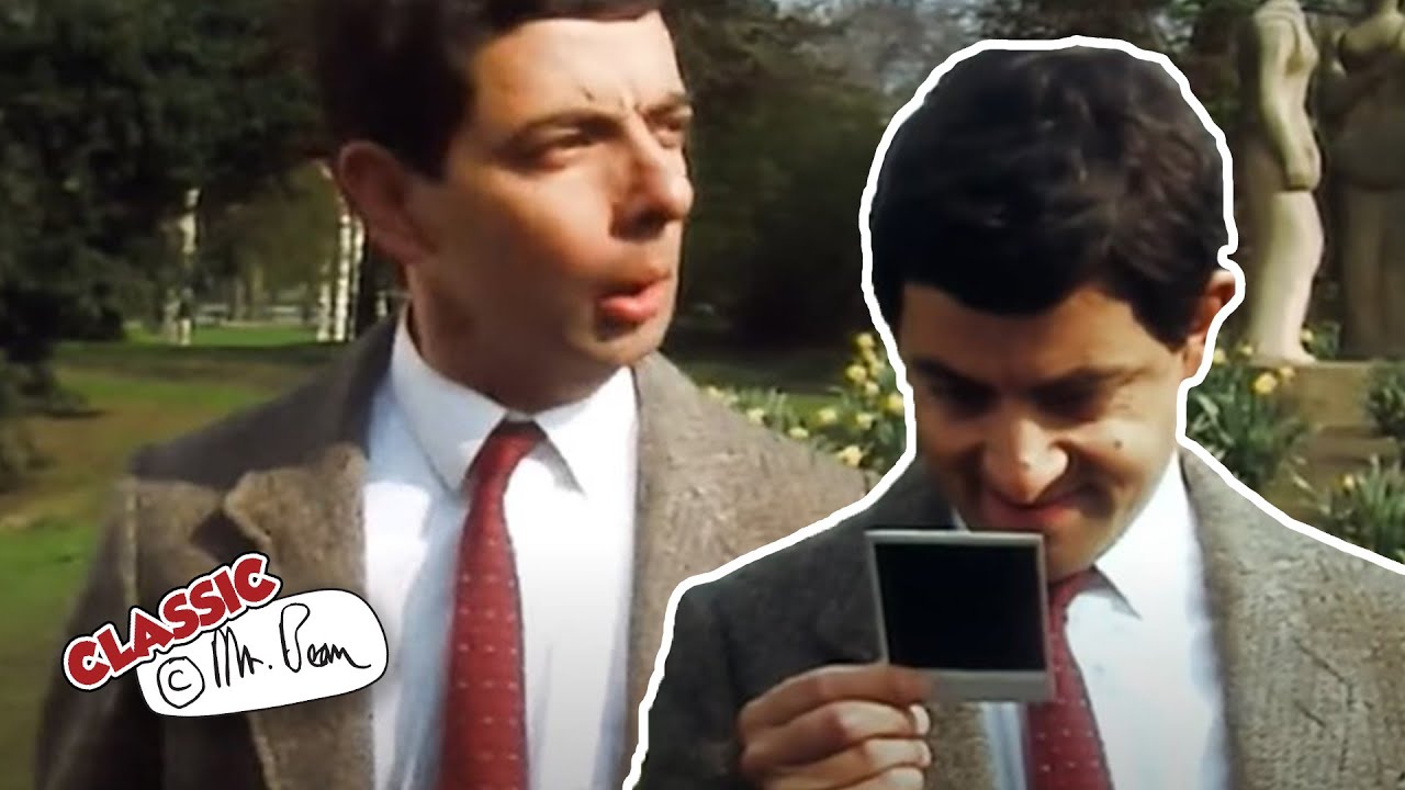 A Day in the Park with the New Camera | Mr Bean Funny Clips | Classic ...
