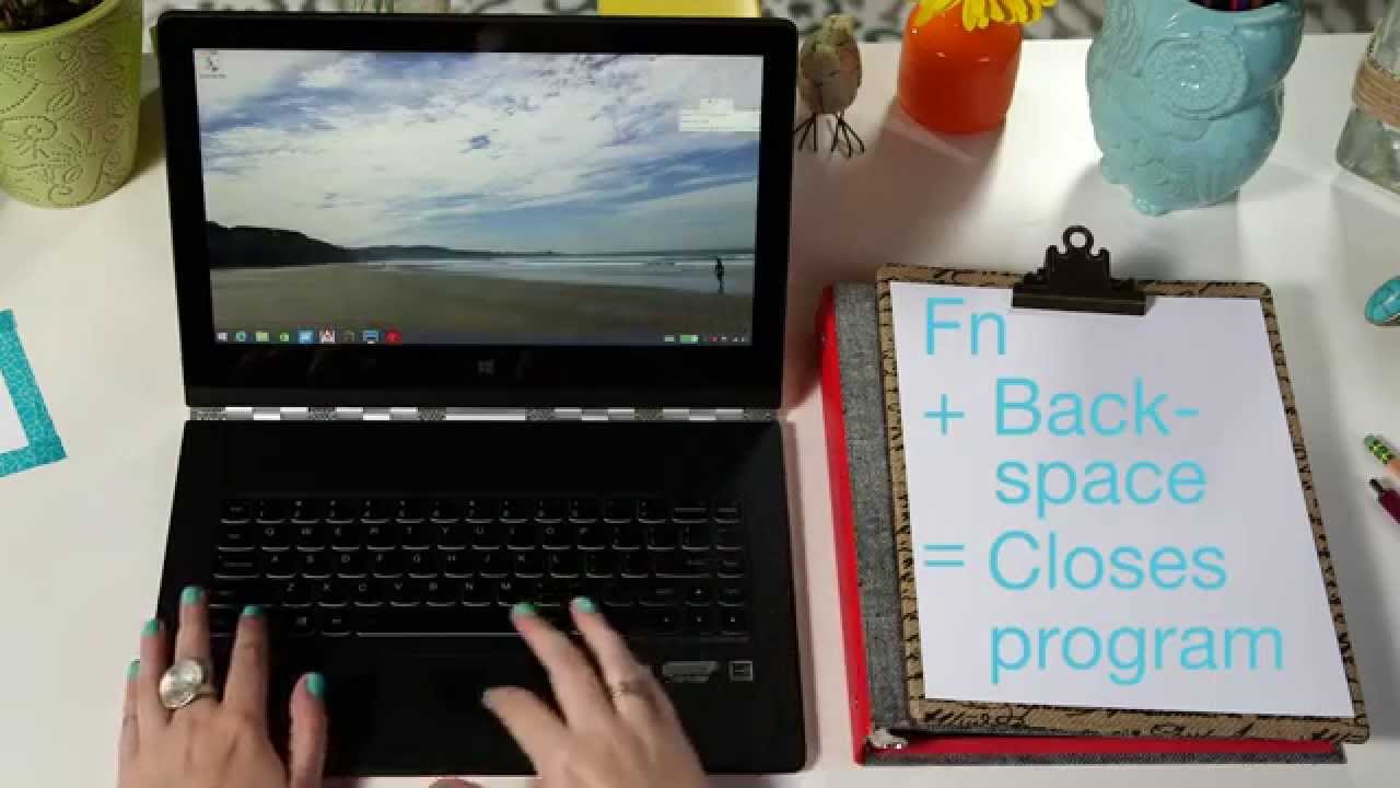 How To Use The Function Keys on the YOGA 3 Pro - YouTube