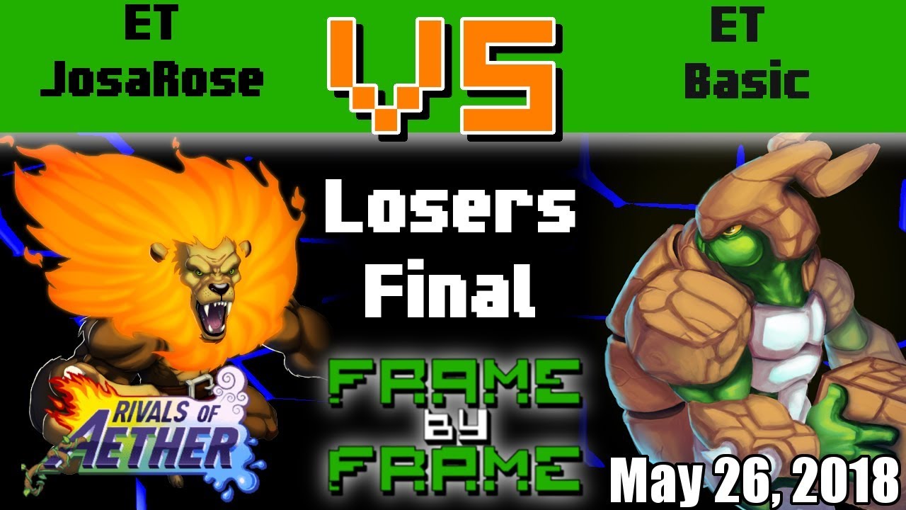 FxF12 - RoA Losers Final - ET Basic (Kragg) VS ET JosaRose (Zett) - YouTube