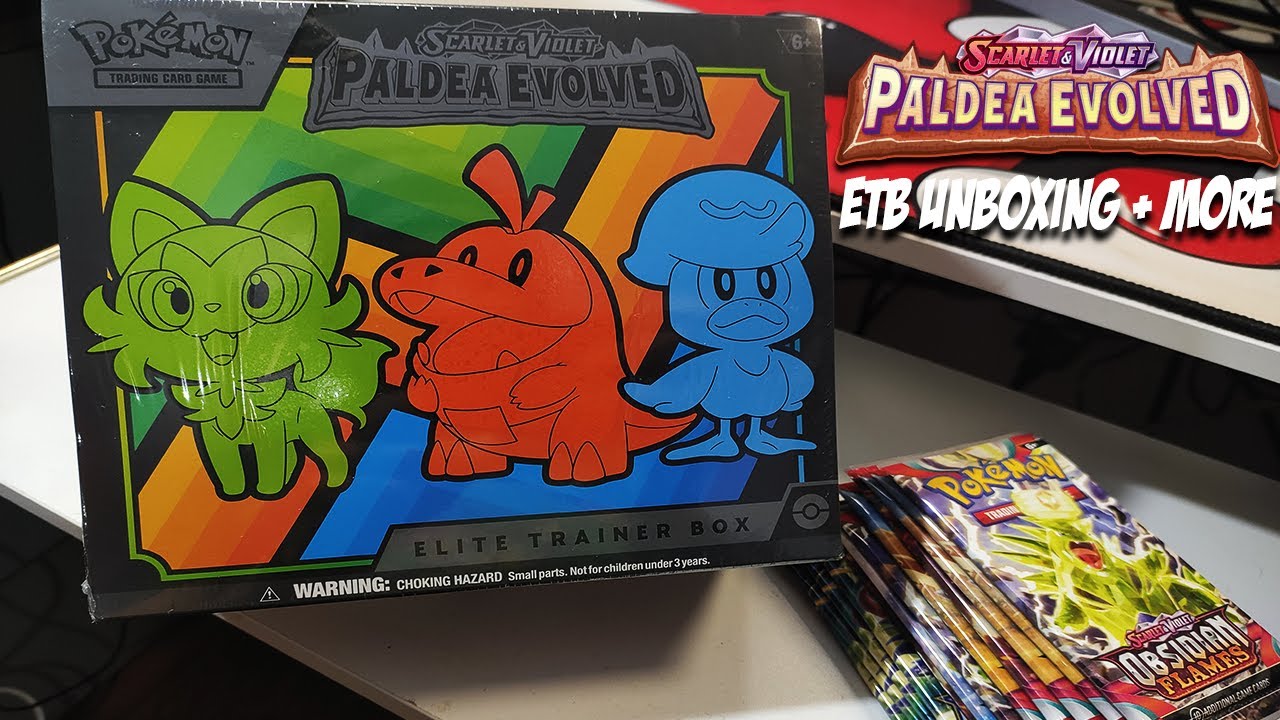 Wrong Set Mewtwo! | Paldea Evolved ETB & More | Opening Pokemon Cards ...