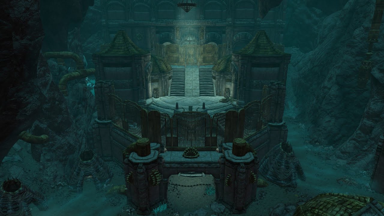 The Elder Scrolls Dwemer ruins ambience music | Helps with sleep and ...