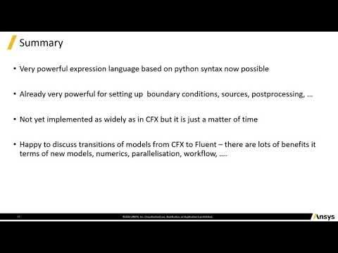 How to Use Expressions in Ansys Fluent - CFX to Fluent Translation (Part 4 of 4) - YouTube