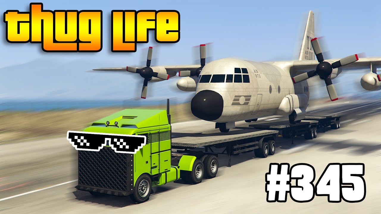 GTA 5 EPIC THUG LIFE MOMENTS AND MOST FUNNY MOMENTS #345 - YouTube