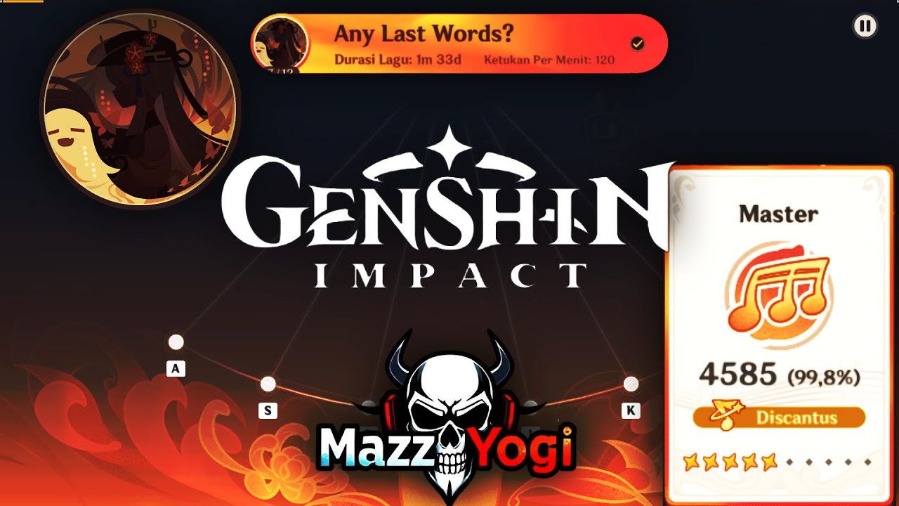 Melodi Anggun - Any Last Words | Genshin Impact - YouTube