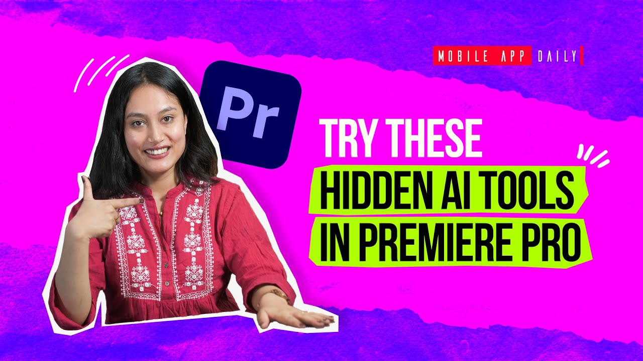 Adobe Premiere Pro: Advanced AI Editing Features You NEED To TRY! - YouTube