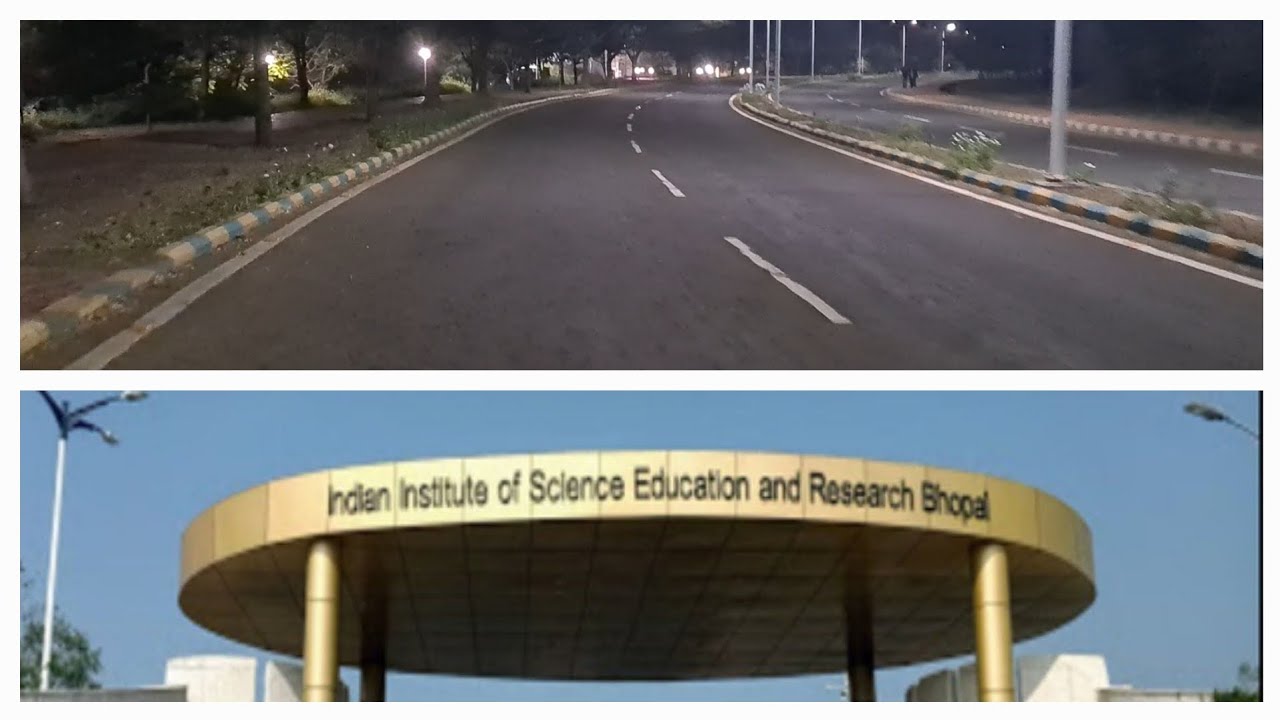IISERB campus Night view #iiser #iiserbhopal #education #education # ...