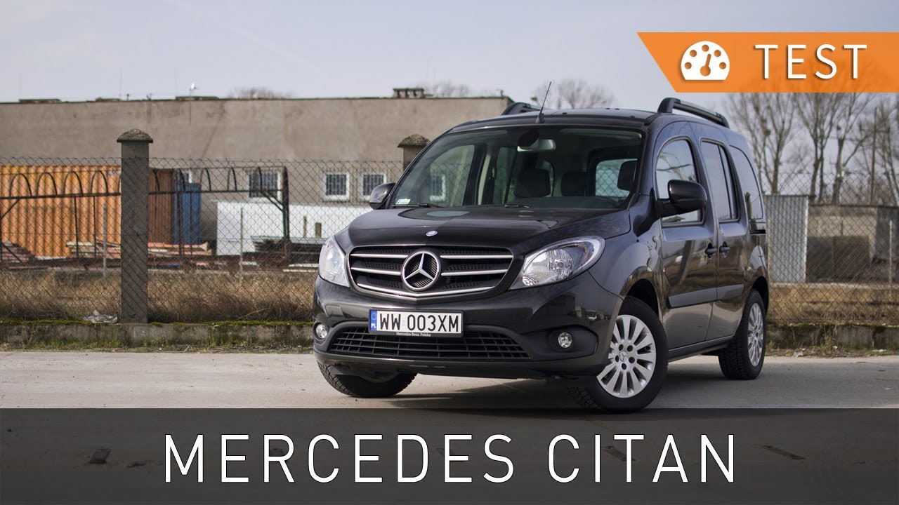 Mercedes-Benz Citan Tourer 112 AT (2016) - test [PL] | Project ...