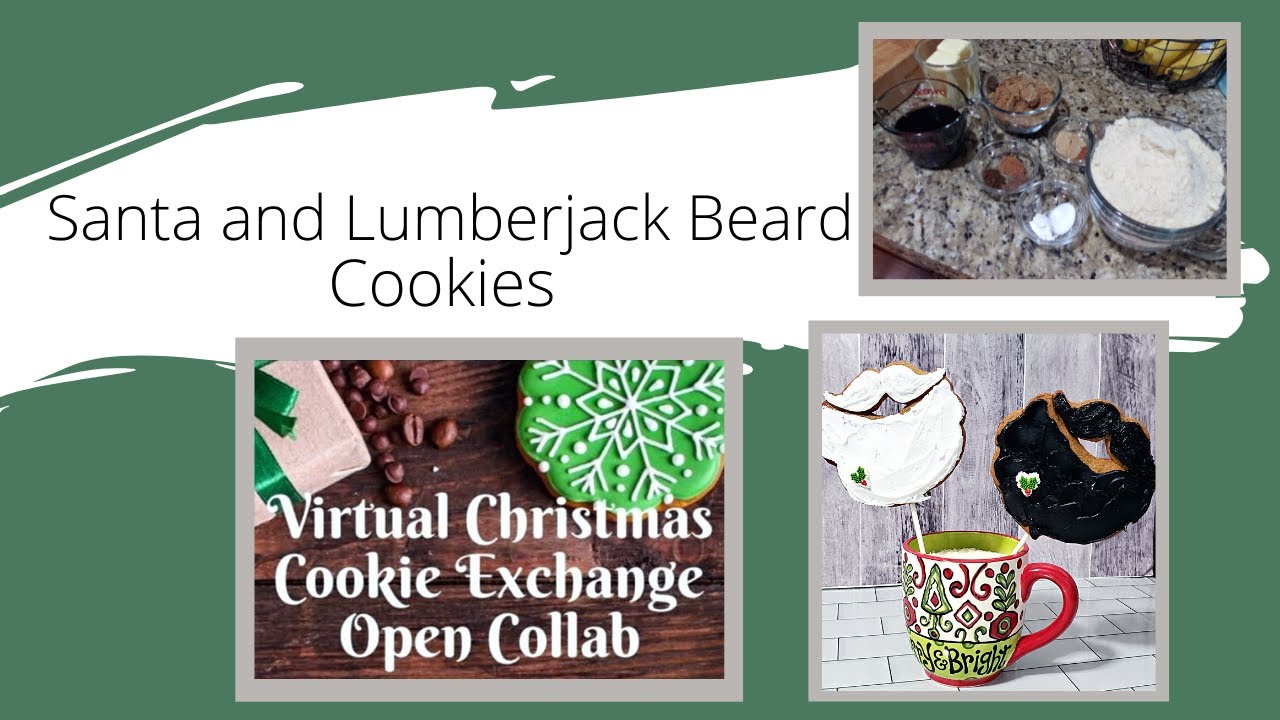 🎅🏻SANTA'S BEARD COOKIES🎅🏻 | Virtual Christmas Cookie Exchange - YouTube