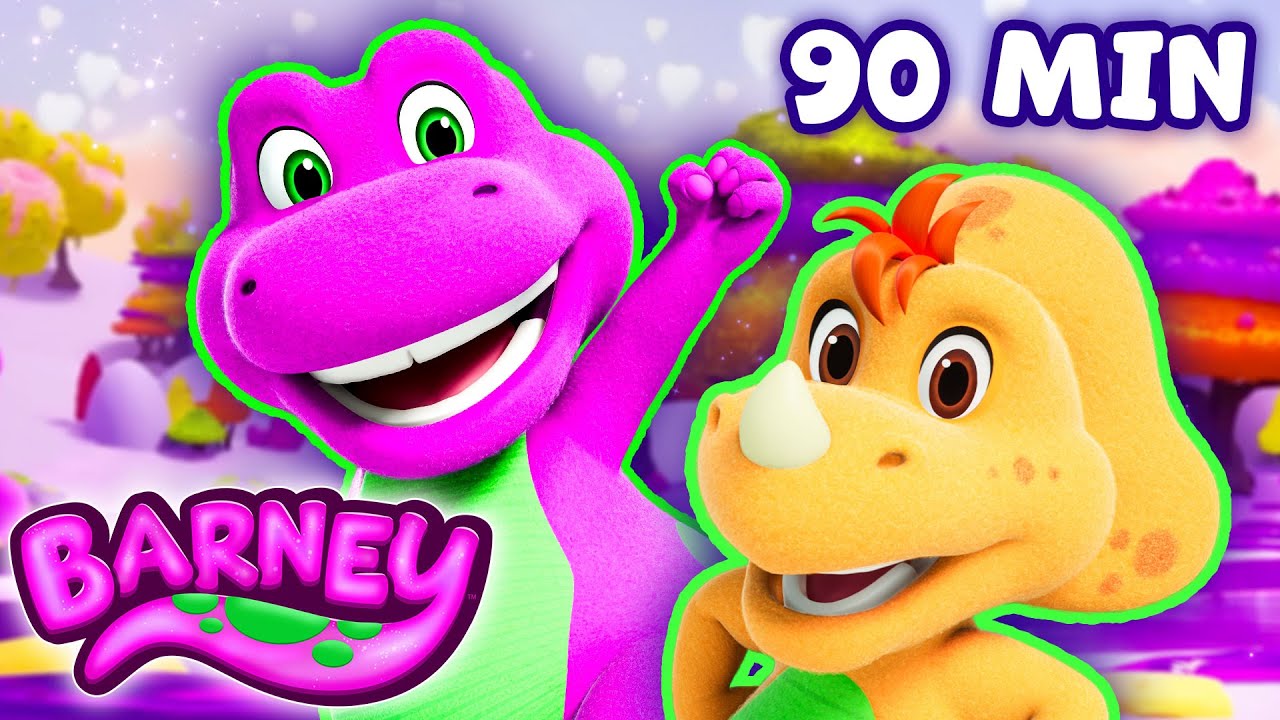 Imagination and Play with Barney | Barney | 90 Minutes | Kids Cartoon ...