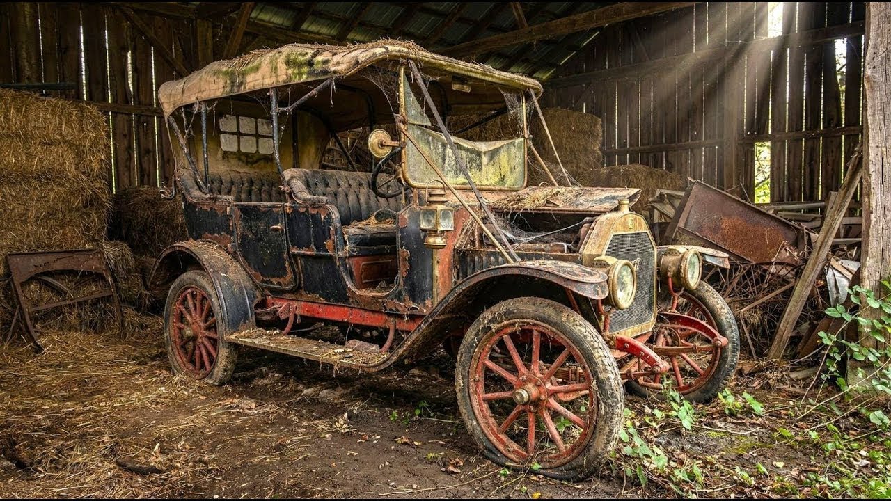 ASMR Rebuild of a 1905 Cadillac Model D – From Barn Dust to Museum ...