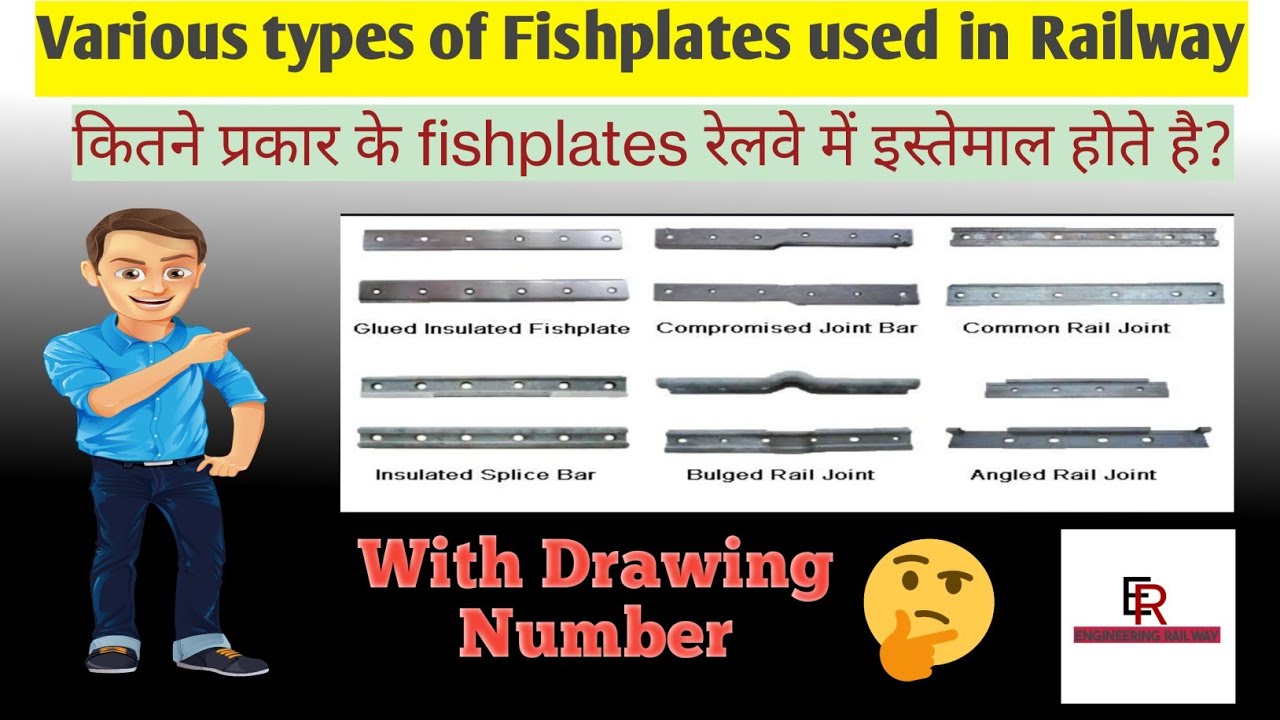 Various types of Fishplates #fishplates #trackfittings ...