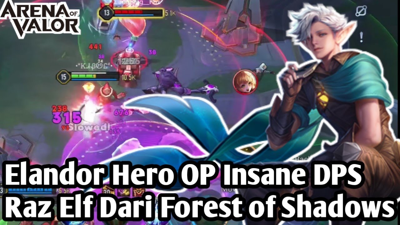 Elandor Pangeran Negeri Elf | Arena of Valor | AoV | RoV | Lienquan ...