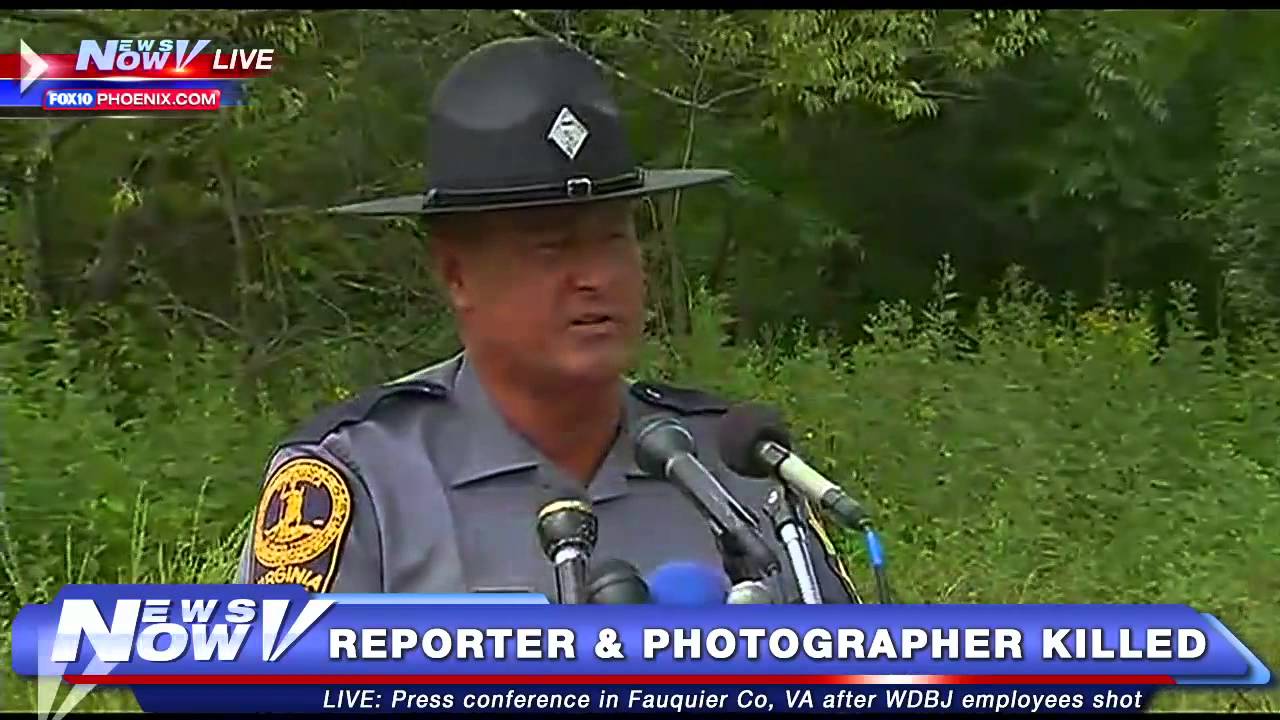 FNN: Head of VA State Police Holds Press Conference About WDBJ Shooting ...