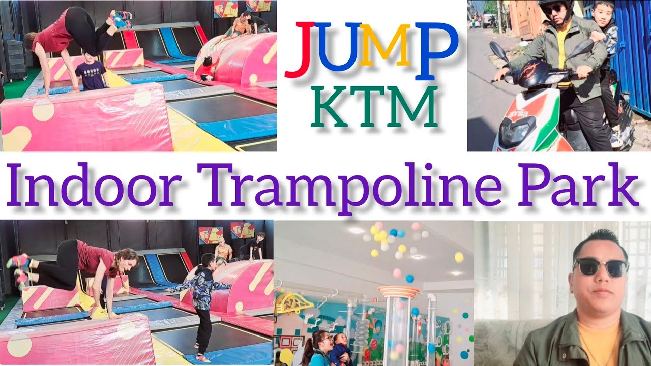 JUMP KTM (Nepal's First Trampoline Park) Near HAMS Hospital 🏥 - YouTube