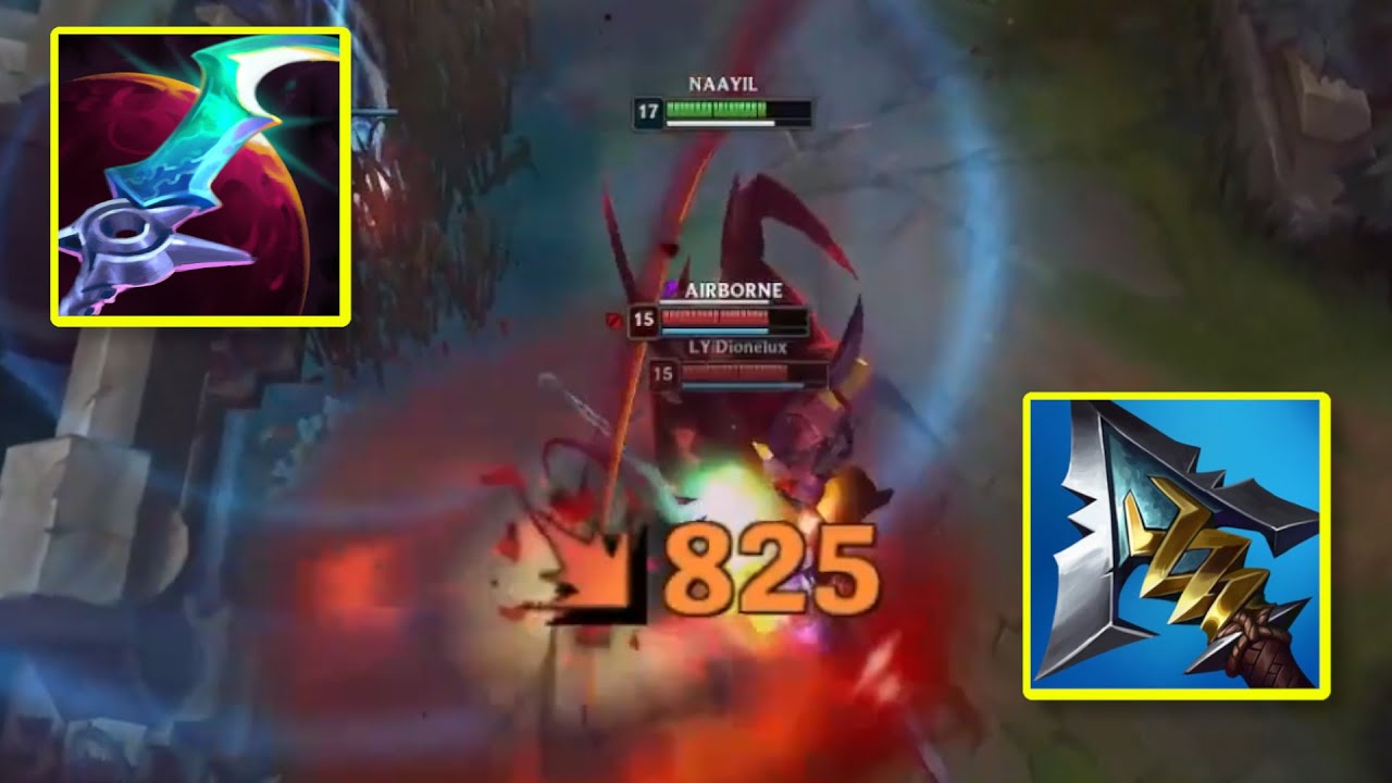 Aatrox + Lethality Items - YouTube