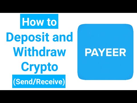 Payeer Crypto Deposit and Withdrawal Tutorial | How to send and receive crypto on Payeer app ...