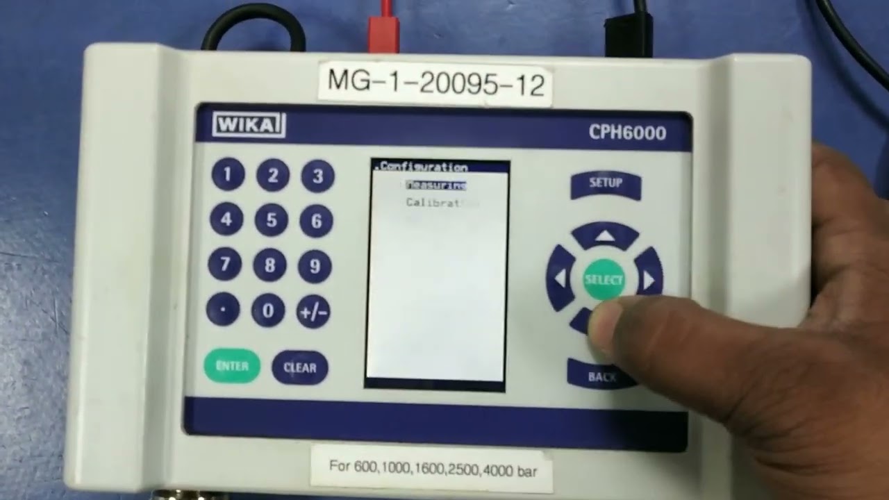 WIKA CPH6000 CPP30 - YouTube