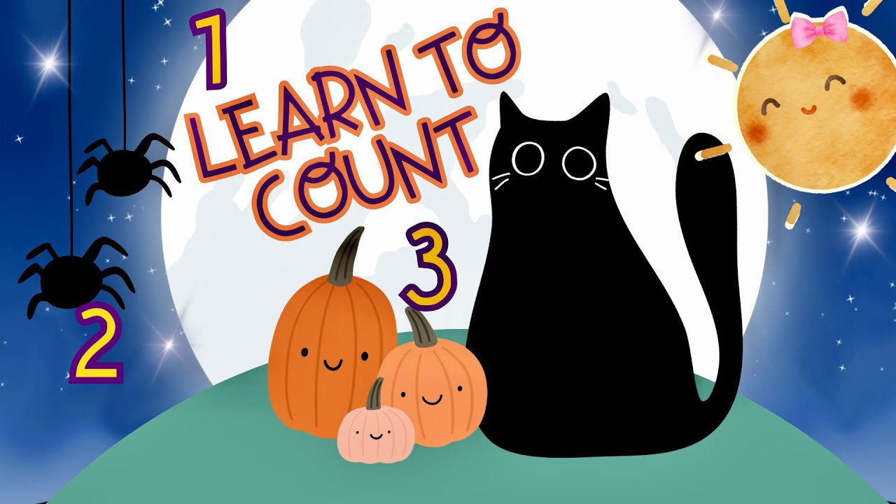 COUNT TO 10 Halloween Edition! Learning to Count - Learning Videos for ...