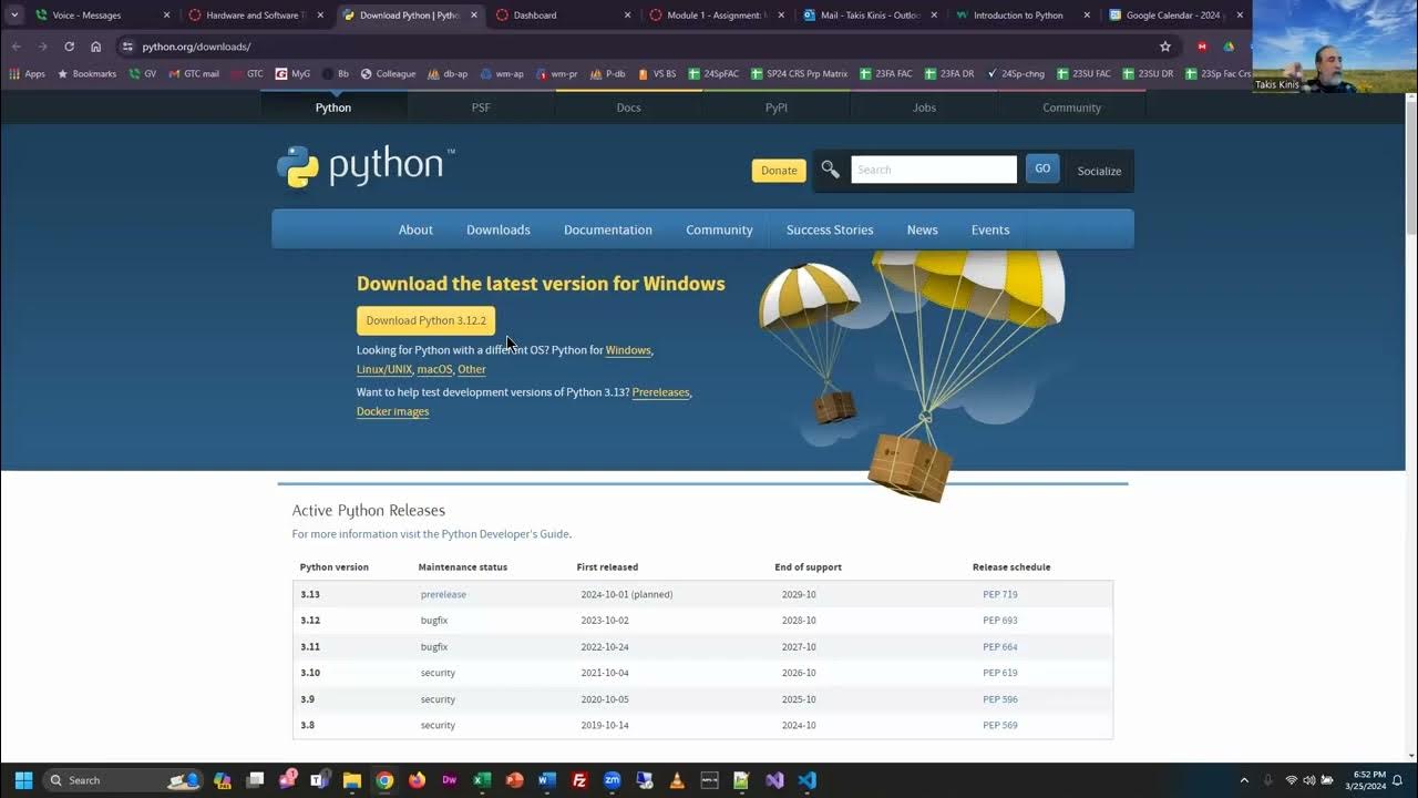 Python Programming - Hardware, Software, & IDE Choices - Spring 2024 Term 2 - YouTube