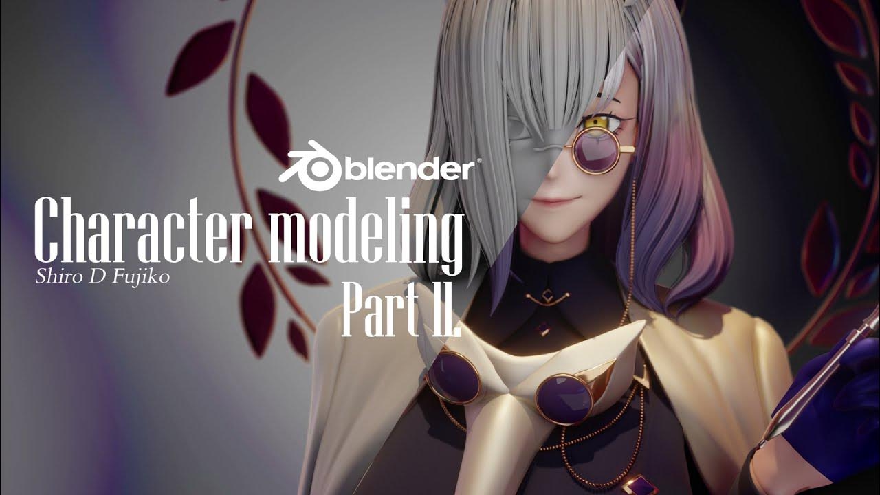 Blender Charecter Modeling : 2D to 3D Part 2/3 - YouTube