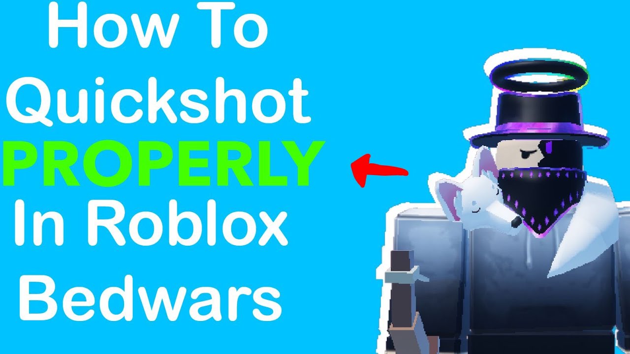 How to Quickshot Combo In Roblox Bedwars *PROPERLY* - YouTube