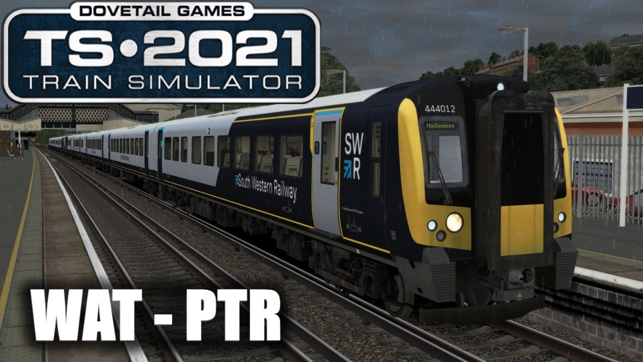 Waterloo - Petersfield | AP Class 444 | Train Sim 2021 #242 - YouTube