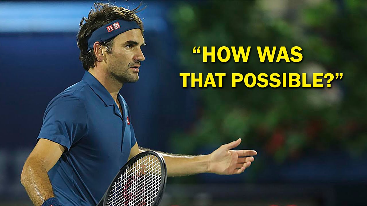The Player that left Roger Federer in DISBELIEF! (Magical Performance ...