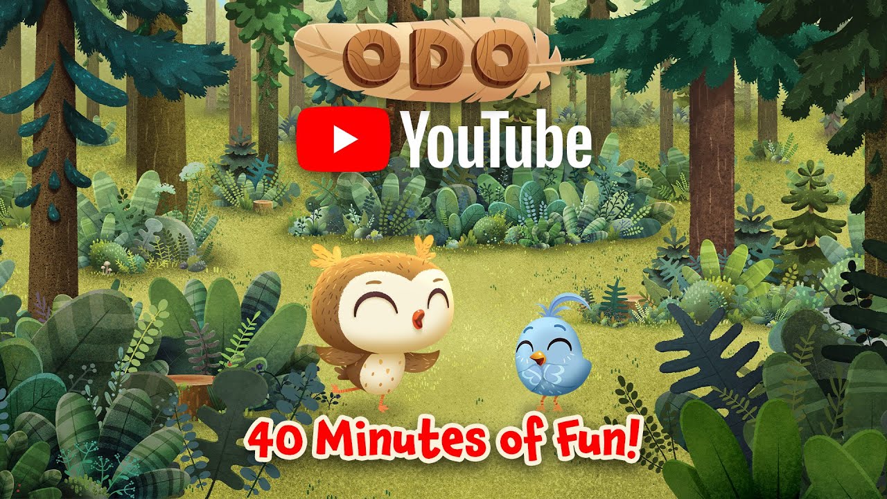 Over 40mins of fun! | Odo the Series | Kids Animation, Kids Video, Kids ...