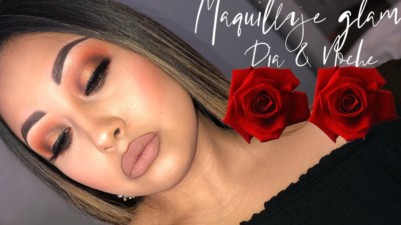 Maquillaje Glam - YouTube