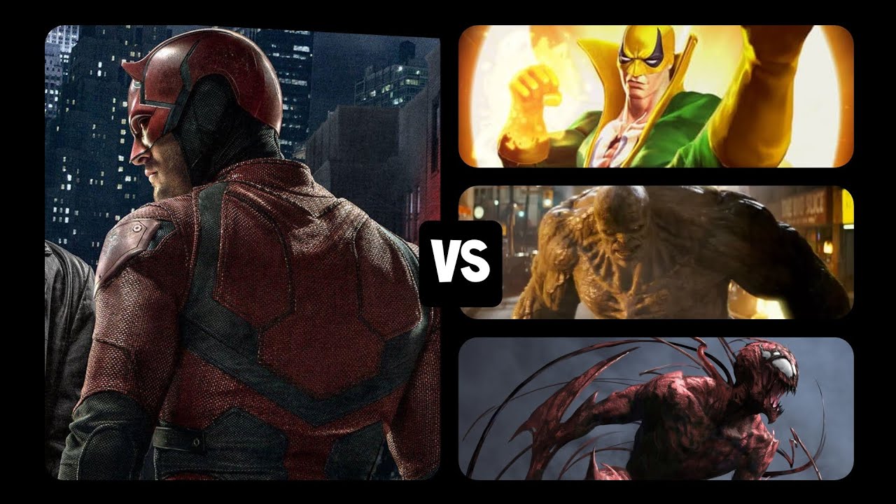 Daredevil fights with iron fist, abomination and Carnage | Will ...