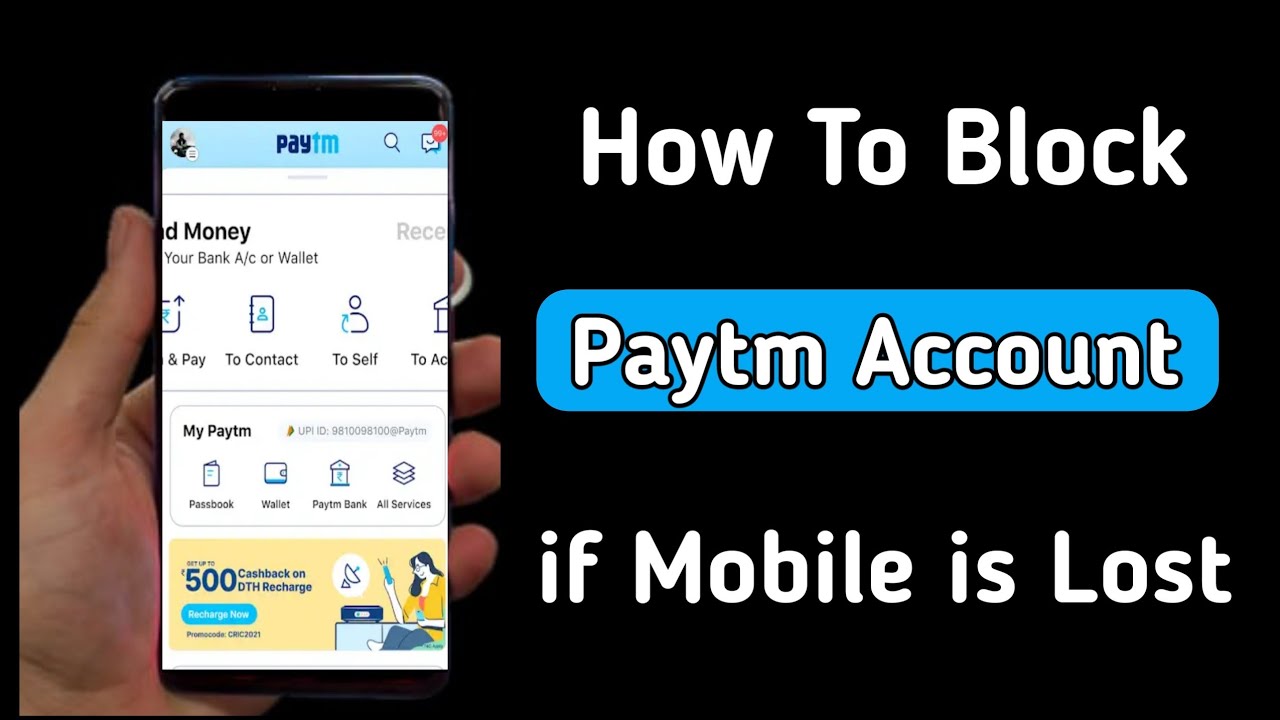 how to block paytm account if mobile is lost | paytm account block ...