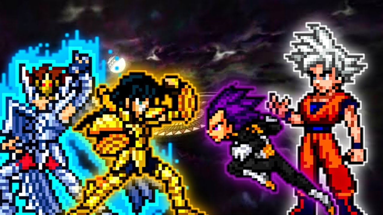 Seiya OP (all form) & Dragon Shiryu OP (all form) VS Goku DBS V3.5 OP ...