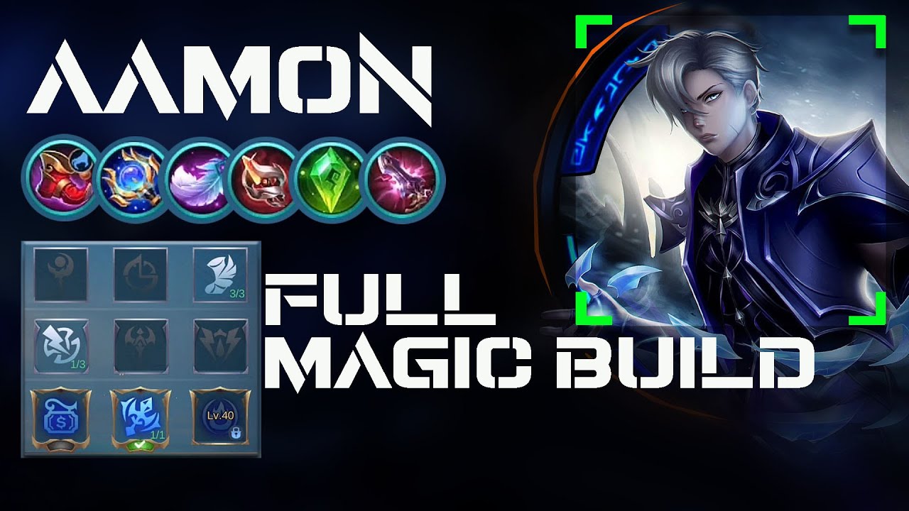 Aamon FULL Magic Build | Deadly Magic Damage - YouTube