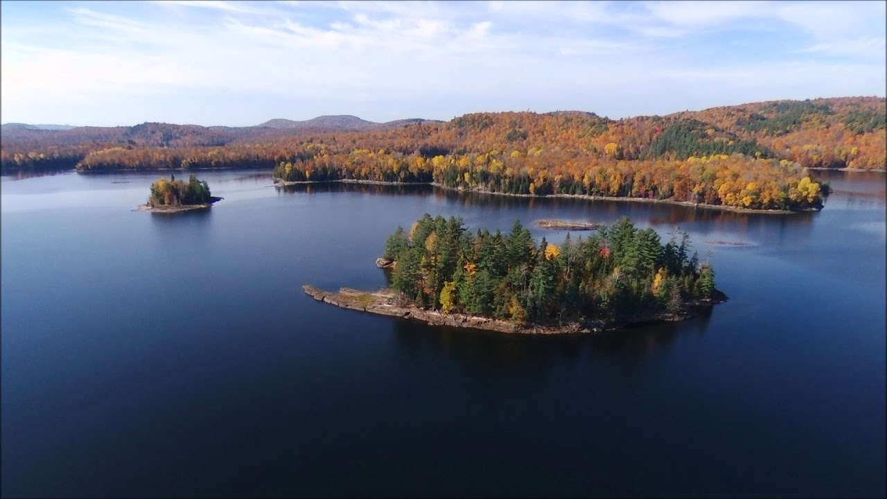 Bebop Lac du Poisson Blanc North Entrance Kayaking - YouTube