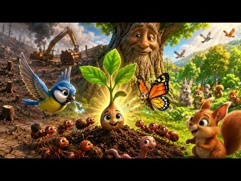 Birlik Olunca Her Şey Mümkün! ✨ | Eğitici Çocuk Masalı (Sesli)