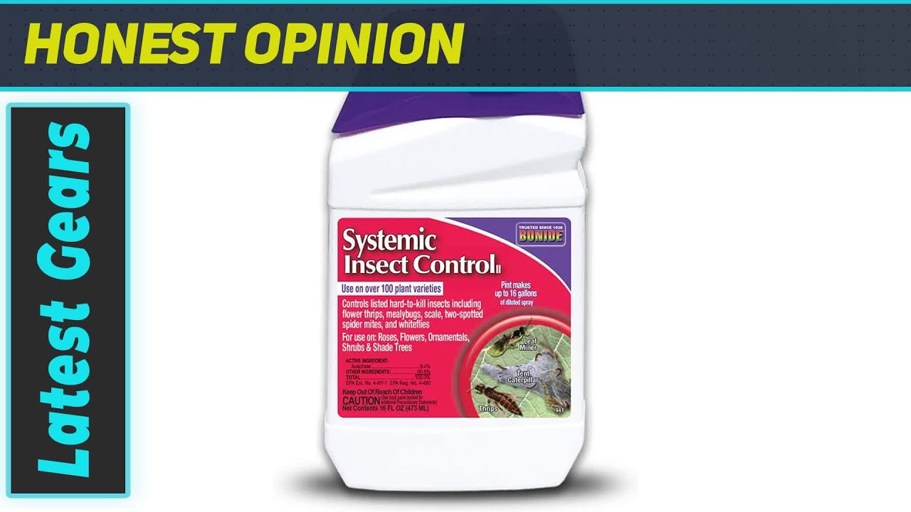 Bonide Systemic Insect Control: Effective Pest Control? - YouTube