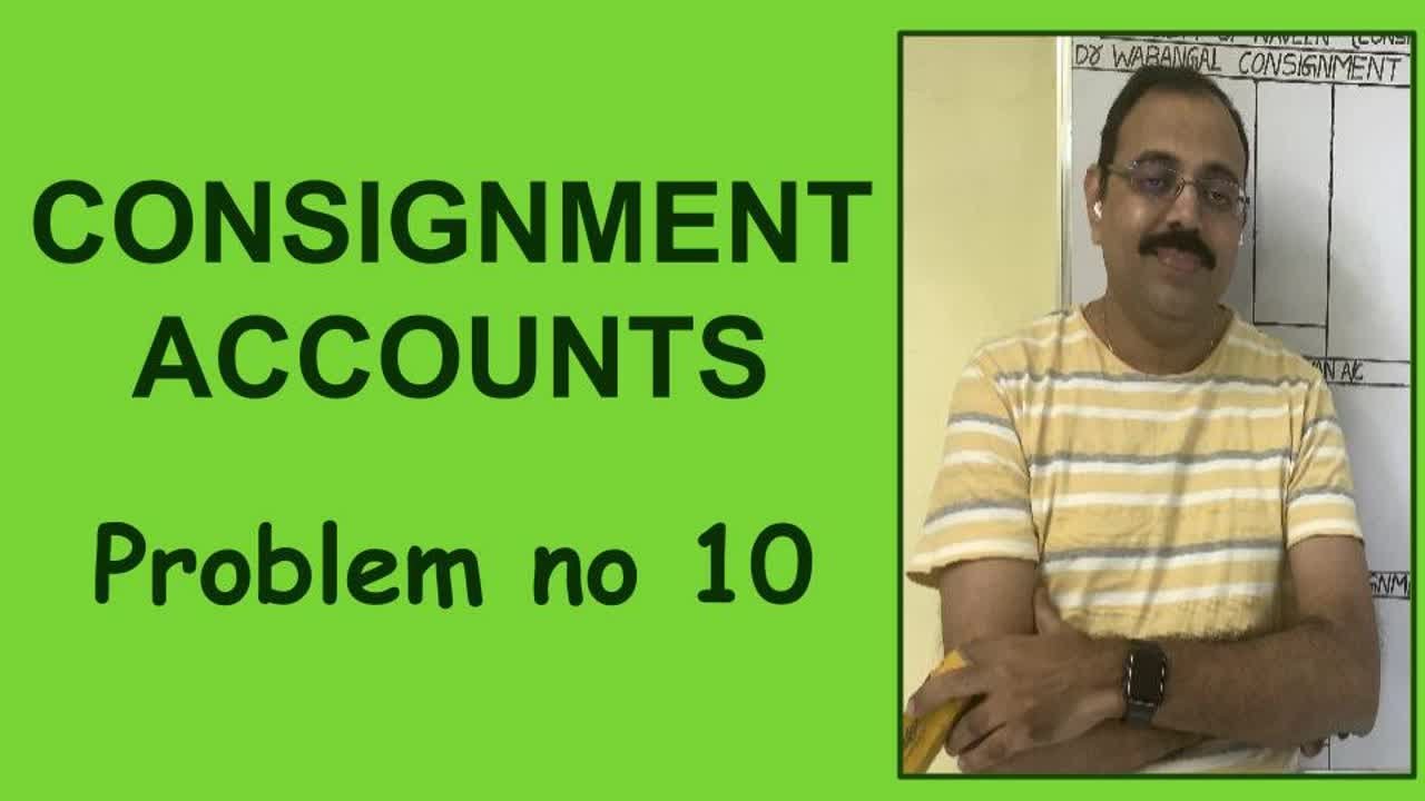 Consignment accounting - Types of commission – ordinary , del-credere ...