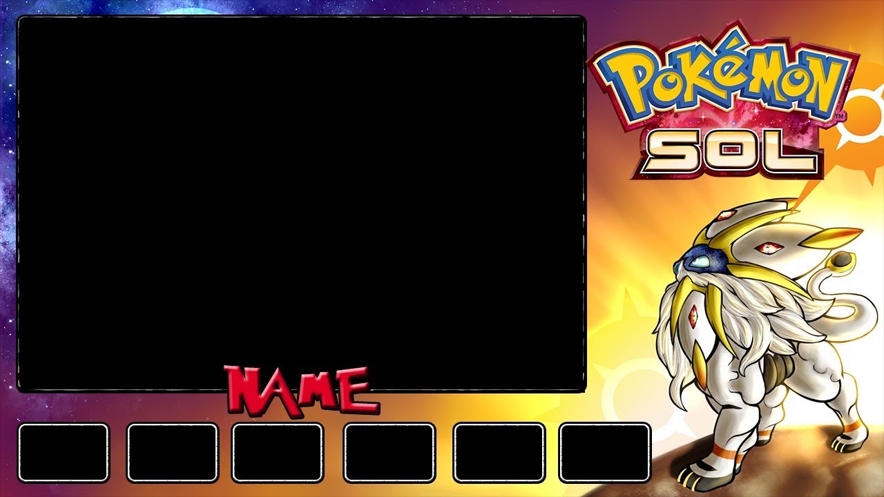 Speed Art De Layout Pokemon Sol - YouTube