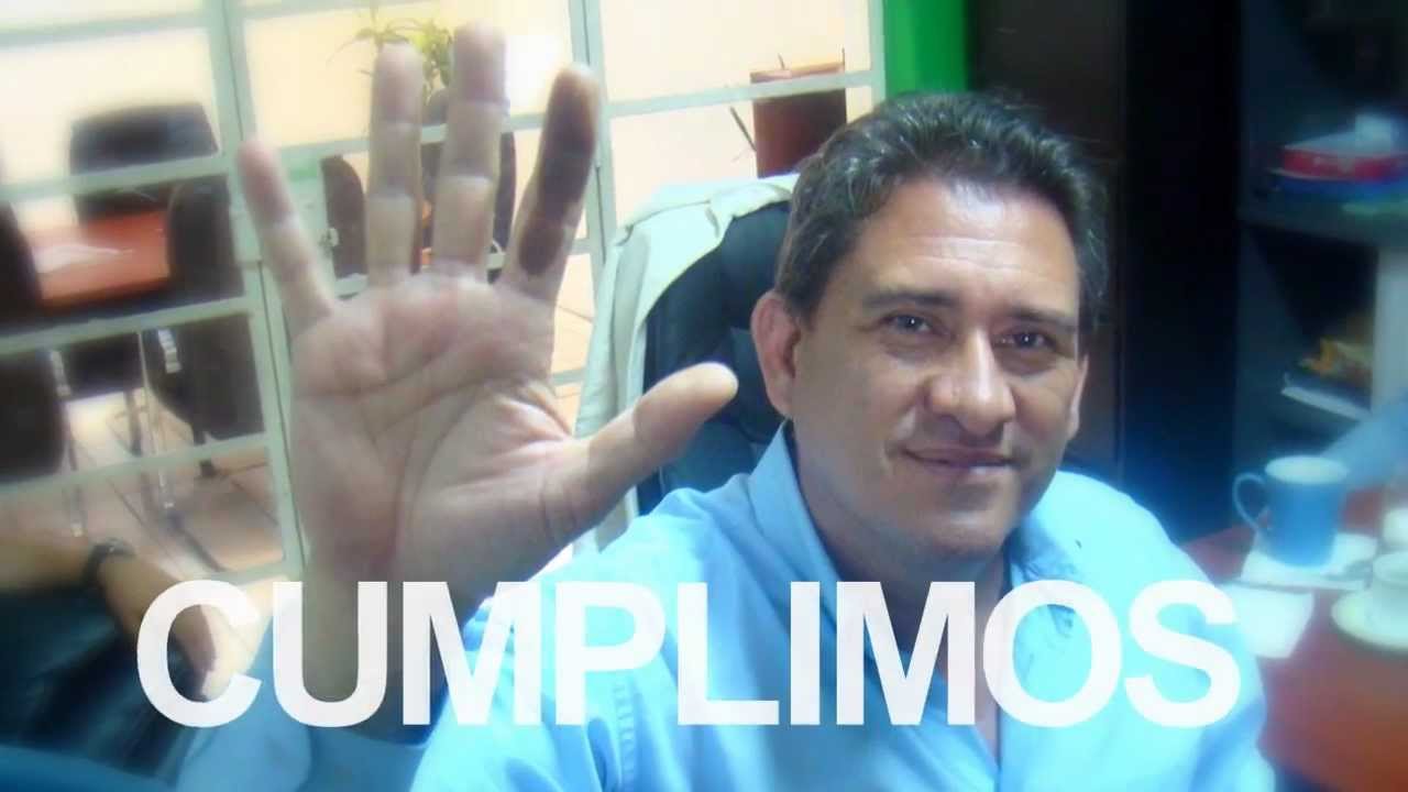 Roberto Alejos y Ronald Arango, dan las Gracias - YouTube
