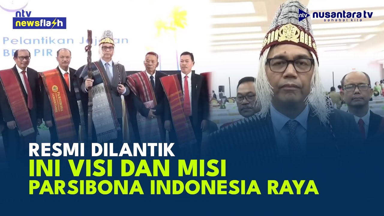 Pelantikan BPN Parsibona Indonesia Raya, Sihar Sitorus Sampaikan Visi ...