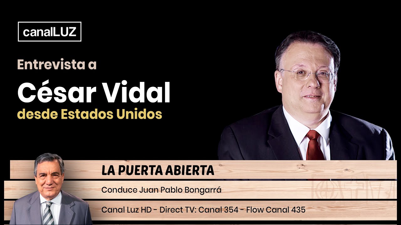 Entrevista a César Vidal - Desde Estados Unidos - YouTube