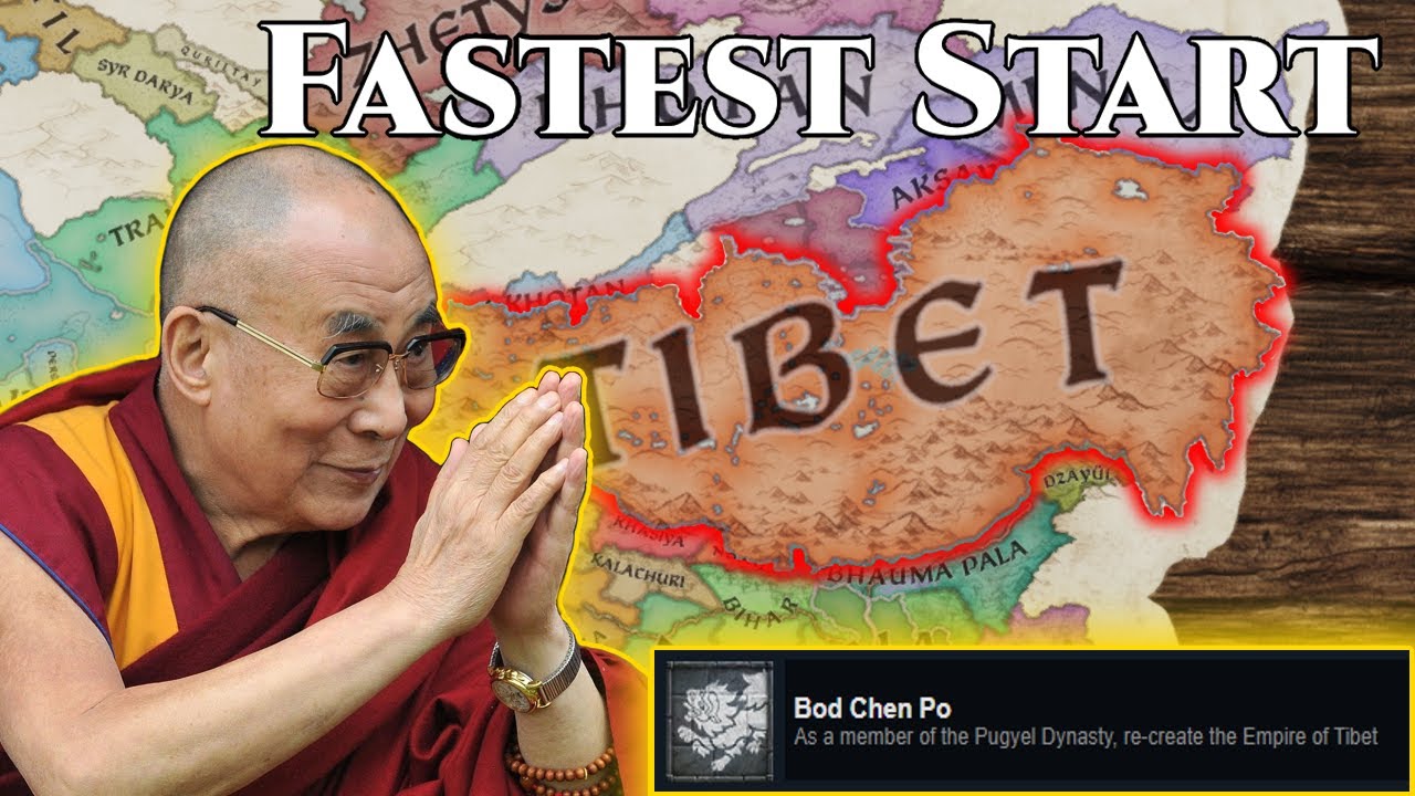 Unifying Tibet is EASY as a Pacifist (kinda) | Bod Chen Po Achievement ...
