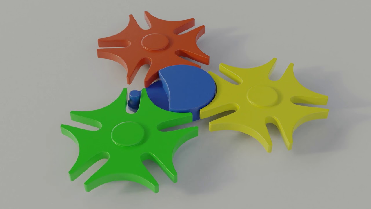 Geneva gear mechanism - YouTube