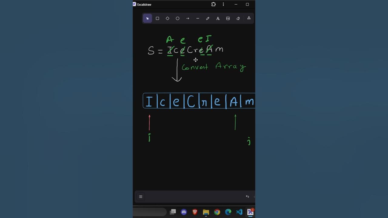 reverse vowels of a string | #leetcode #codinginterview #coding #dsa #trending #viralshorts ...