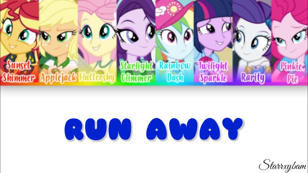 HOW WOULD MLP SING "RUN AWAY" TXT - YouTube
